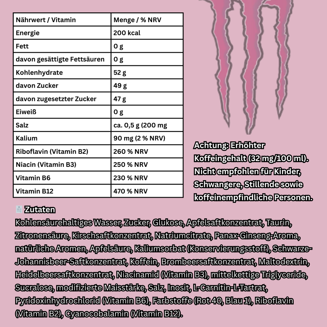 Monster Energy Juice Viking Berry – Fruchtiger Energy Drink mit Beeren ...