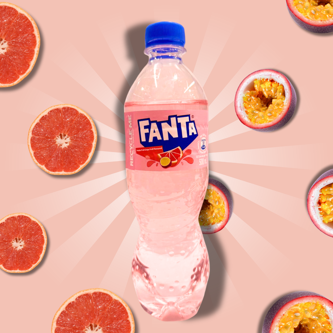 12x Fanta Passion Fruit & Grape – Erfrischungsgetränk mit Passionsfruc ...