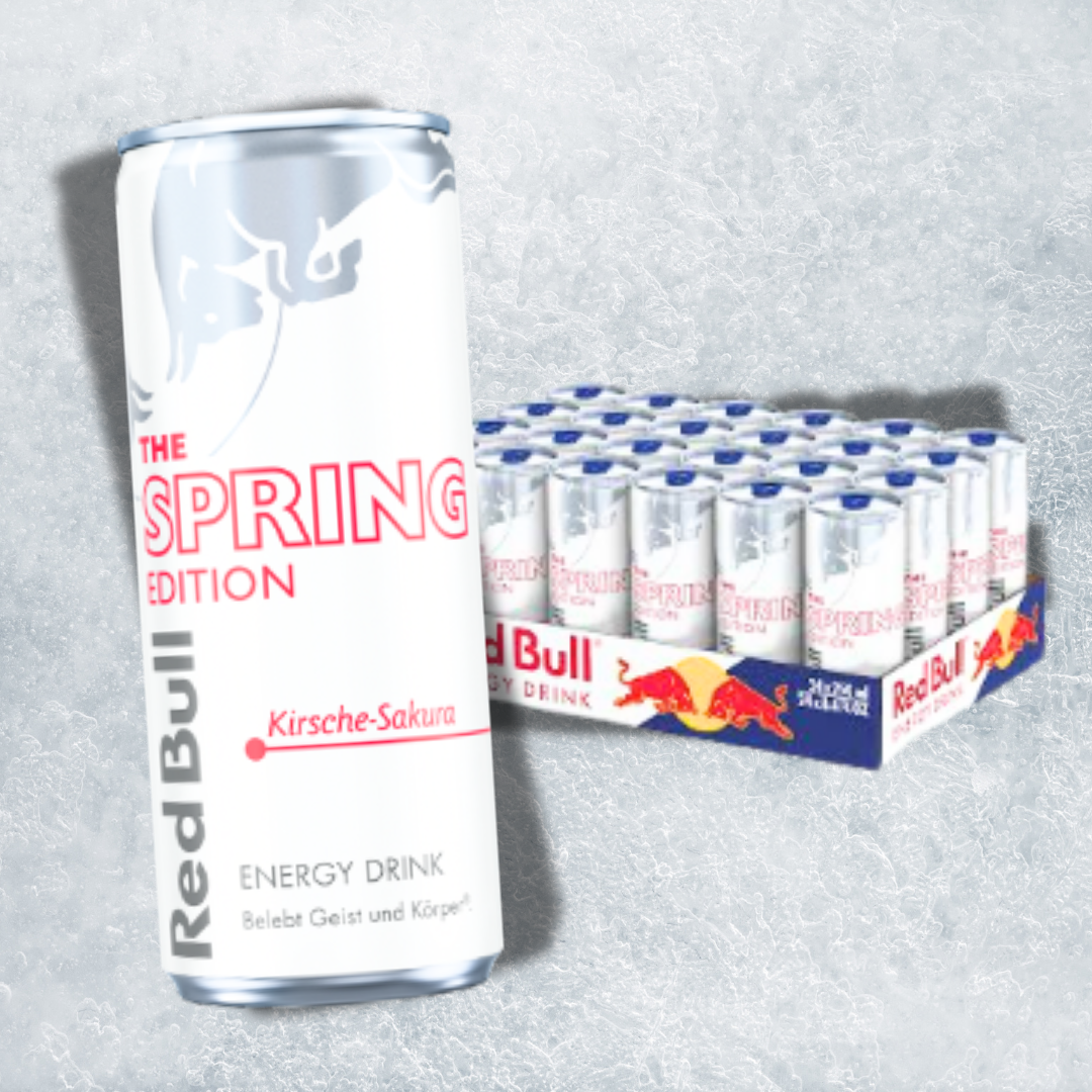 24x Red Bull Spring Edition 2026 Kirsche-Sakura Energy Drink 250 ml ...