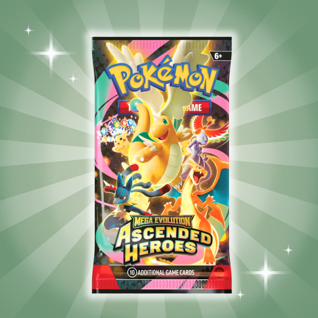 Pokémon ME02.5 – Ascended Heroes Collection (Grey) | 2 Booster Packs ...