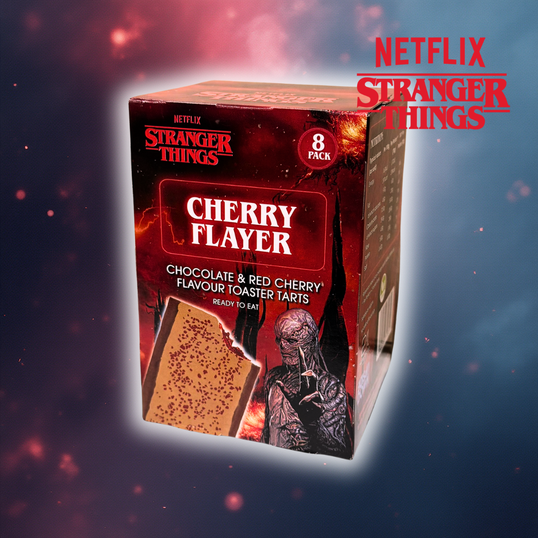 Stranger Things Chocolate & Red Cherry Flavour Toaster Tarts (8packs ...
